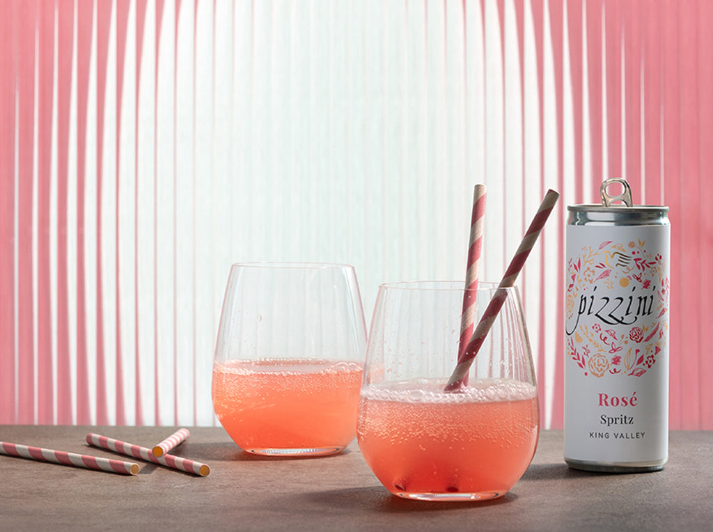 Rosé Ruby Grapefruit Spritz – Pizzini Wines