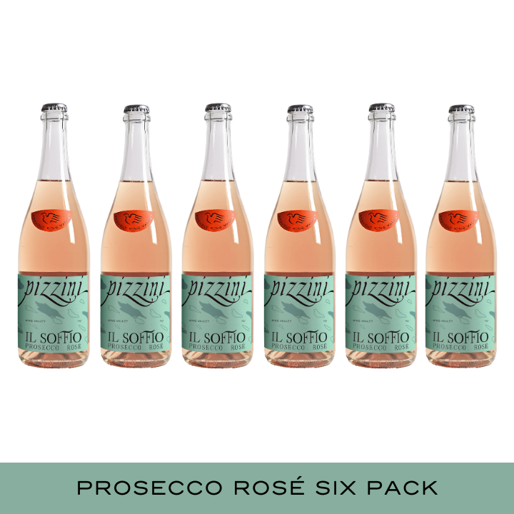 Il Soffio Prosecco Rosé Six Pack - Spring 25 Add-on – Pizzini Wines